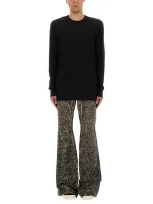 Rick Owens Long-sleeved T-shirt - Black