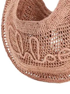 Chloé Raffia Hobo Bag - Multicolor