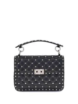 Valentino Garavani Rockstud Spike Handbag - Black