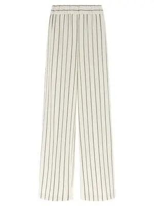 Peserico Pinstriped Twill Pants