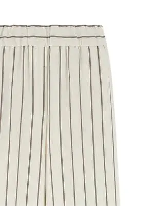 Peserico Pinstriped Twill Pants