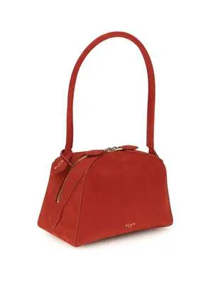 Alaïa Le Bouledogue Shoulder Bag Small - Red