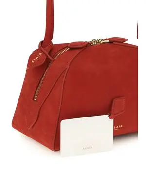 Alaïa Le Bouledogue Shoulder Bag Small - Red