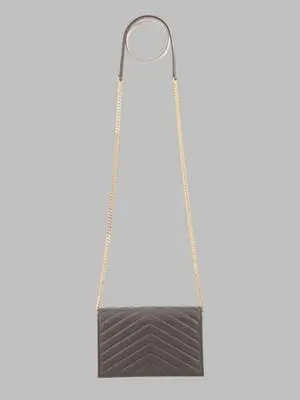 Saint Laurent Portafoglio Con Catena Envelope Cassandre