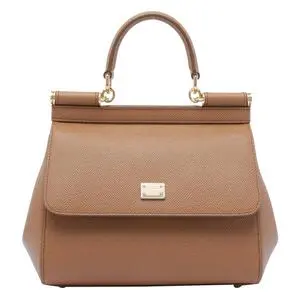 Dolce & Gabbana Sicily Small Handbag - Cream