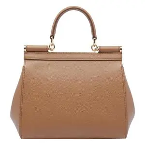 Dolce & Gabbana Sicily Small Handbag - Cream
