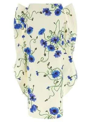 Stella McCartney Ruffled Skirt - Blue
