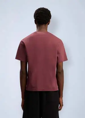 Palm Angels Neck Logo Regular T-shirt