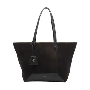 JIMMY CHOO Medium Diamond Tote Bag - Brown