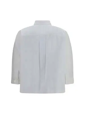 Brunello Cucinelli Cotton Shirt With Monili Details