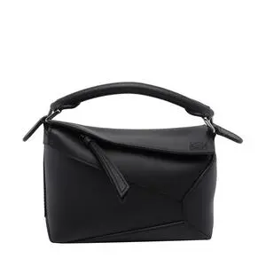 Loewe Mini Puzzle Edge Handbag - Black