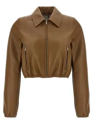 Gucci Cropped Jacket - Cream