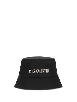 Valentino Garavani Chez Bucket Hat - Black