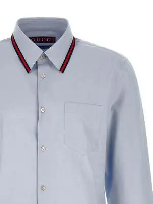 Gucci Web' Collar Shirt