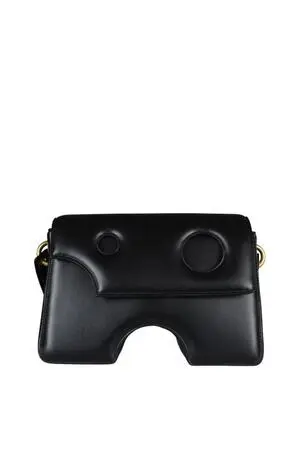 Off-White Large Shoulder Bag Burrow 22 - Black