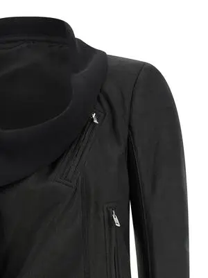 Rick Owens Scarf Biker' Jacket