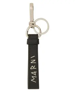 Marni Keychain With Mending Embroidery