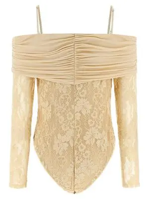 Zimmermann Rebellion' Bodysuit - Cream