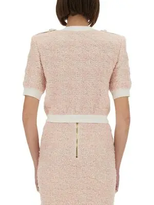 Balmain Tweed Cardigan