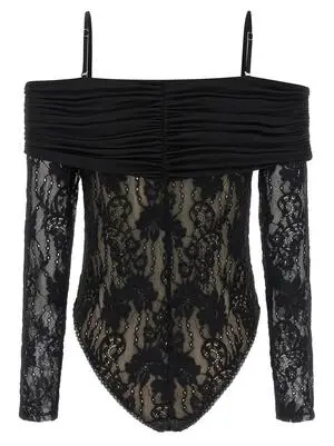 Zimmermann Rebellion' Bodysuit - Black