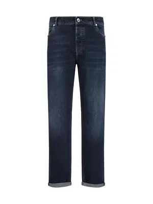 Brunello Cucinelli Straight Jeans - Blue