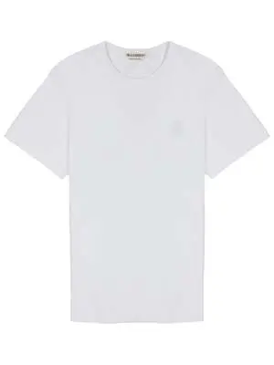 JW Anderson T-shirt Con Logo Ricamato - White