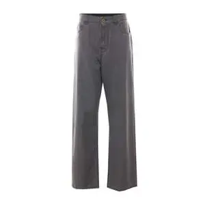 Miu Miu Logo Jeans - Black