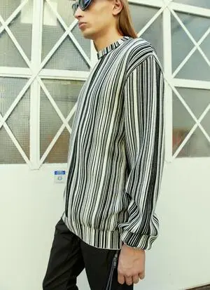 VTMNTS Glitched Knitted Sweater