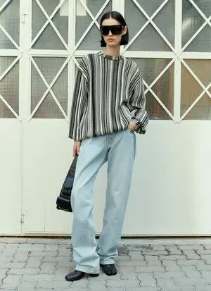 VTMNTS Glitched Knitted Sweater