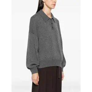 LISA YANG Grey Knitwear Jumpers - Gray