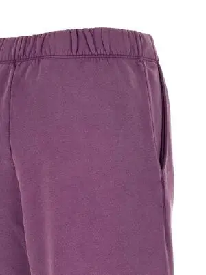 Attico Logo Embroidery Joggers - Purple