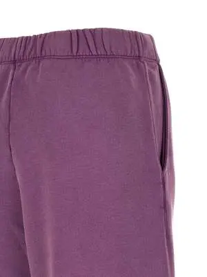 Attico Logo Embroidery Joggers - Purple