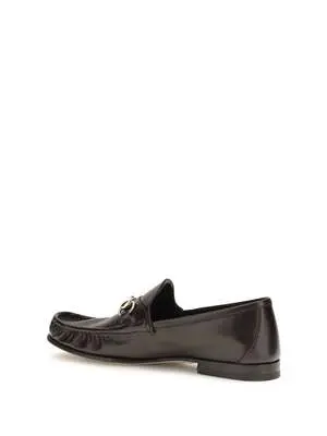 Gucci Lugano Leather Loafers