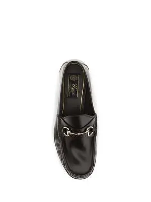 Gucci Lugano Leather Loafers