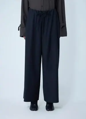 TOTEME Drawstring Dinner Pants - Black