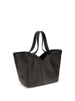 Saint Laurent Small Y Tote Bag - Black