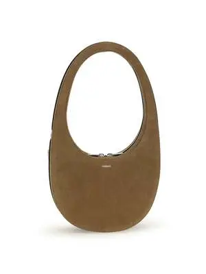 Coperni Swipe Shoulder Bag - Brown