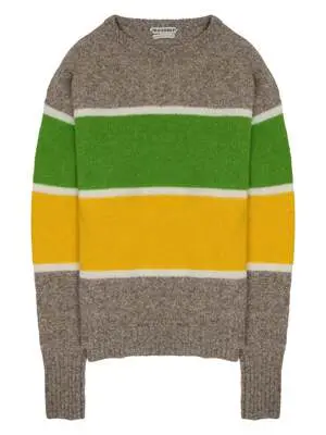 JW Anderson Maglia In Lana A Righe - Multicolor