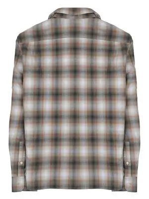 JW Anderson Camicia Con Stampa Check - Multicolor