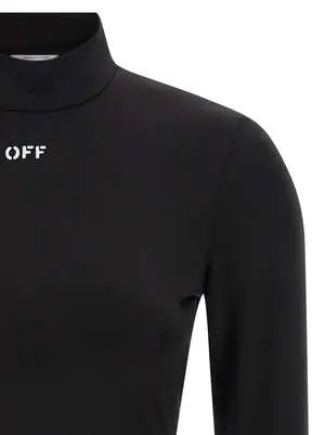 Off-White Off Stamp' Crop Top