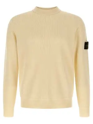 Stone Island 5100154' Sweater - Cream
