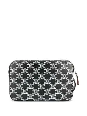 Celine Triomphe Canvas Pouch