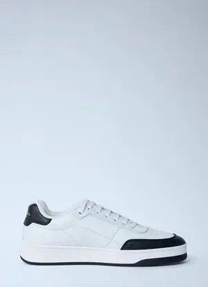Saint Laurent Sl 61 Low Top Sneakers - White