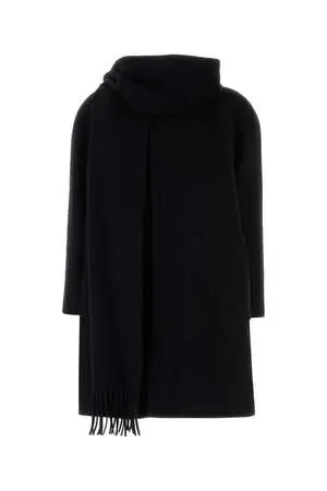 Balenciaga Cashmere Coat - Black