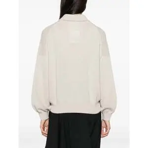 LISA YANG Neutrals Knitwear Jumpers - Cream