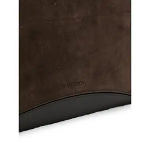 JW Anderson Calf Suede Shoulder Bag - Brown