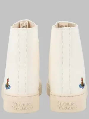 VIVIENNE WESTWOOD High Top Sneakers - White