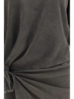 Isabel Marant Étoile Marant Zae Fleece Dress - Gray