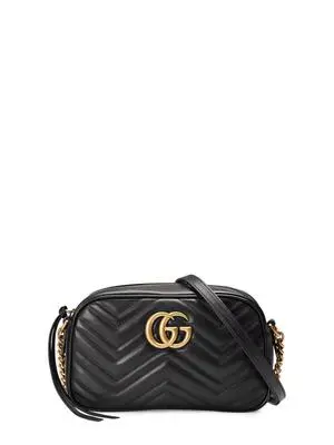 Gucci Shoulder Bag Gg Marmont Small - Black