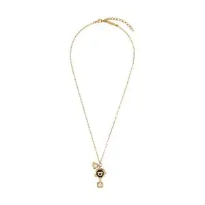 FERRAGAMO Gancini Charm Necklace - Gold